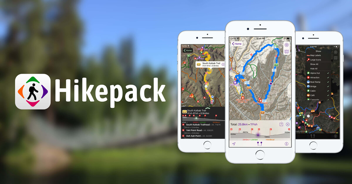 Hikepack: Clever Hiking Maps